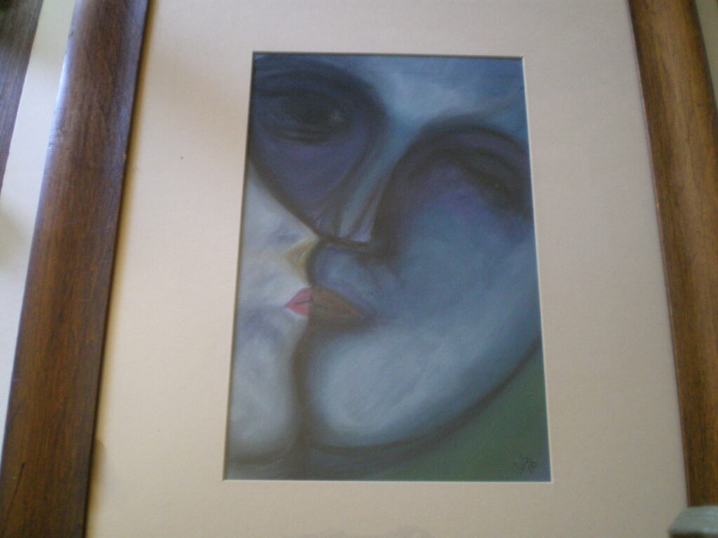 Robert Wardell. Original Stabillo pastel on paper, After Chagall | The ...