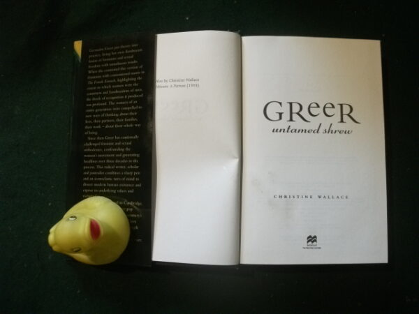 Germaine Greer Books $28 each | The Lost Knowledge Book Shop