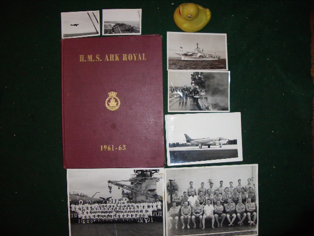 H.M.S. Ark Royal 1961-63 including collection of 13 private original ...