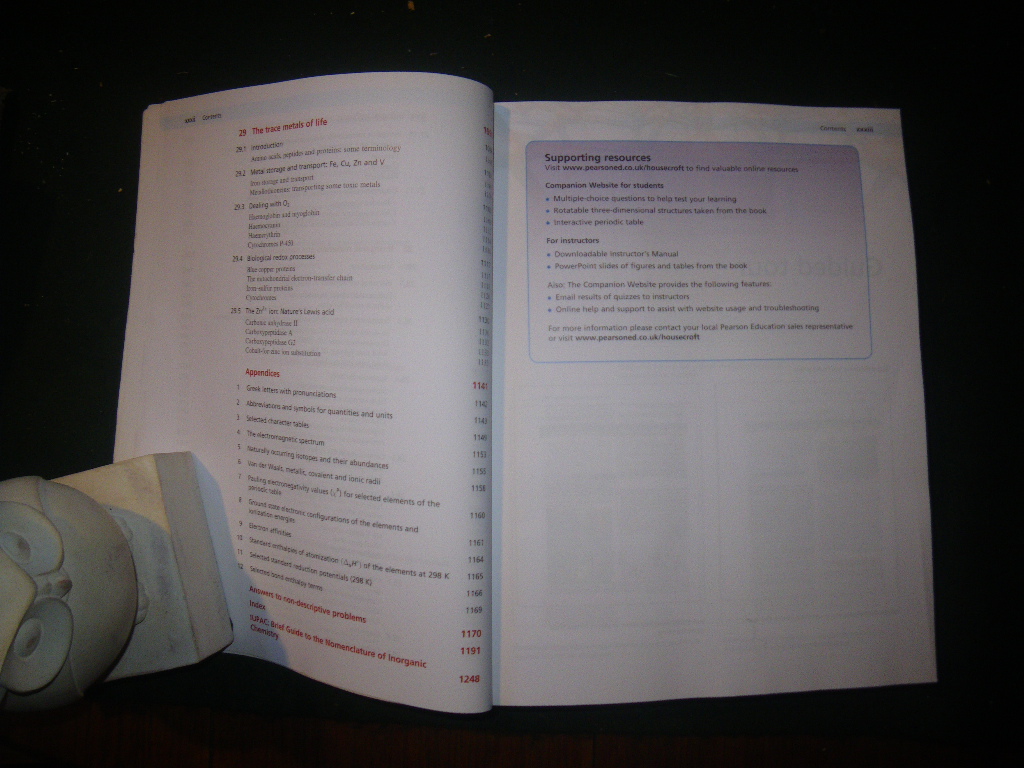 Inorganic Chemistry by Catherine E. Housecroft & Alan G. Sharpe ...